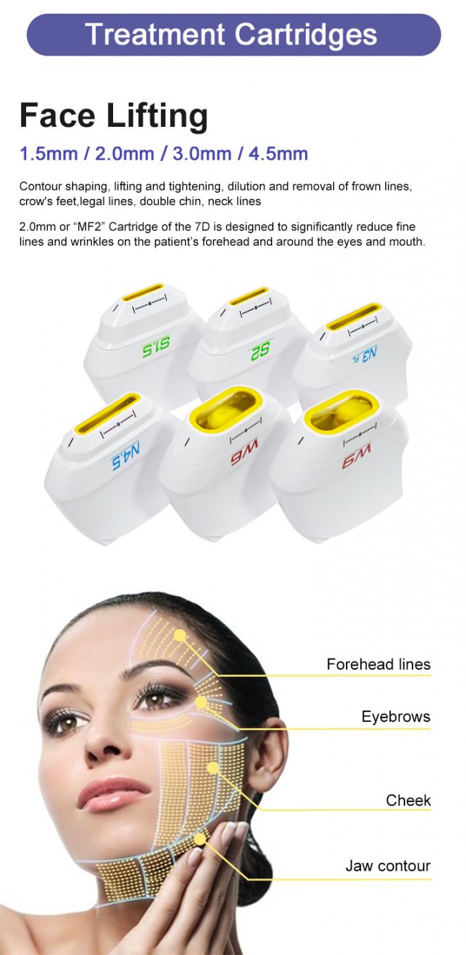 Hifu 7d Ultramax Smas Face Lifting Machine Cartridges 20000 Shots