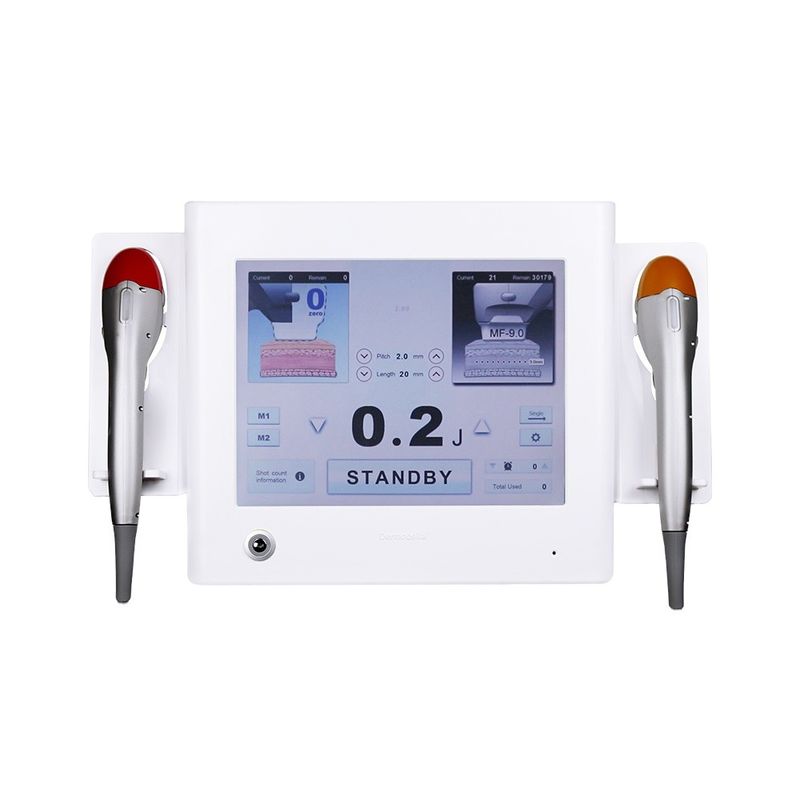 7 Hifu Cartridge 2 Handles 7d HIFU Portable Machine Face Lifting Body ...