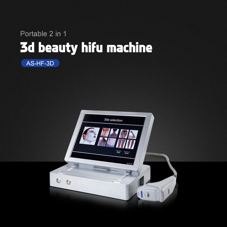 Portable 3D HIFU Machine High Intensity Focused Smas V Face Lifting ...