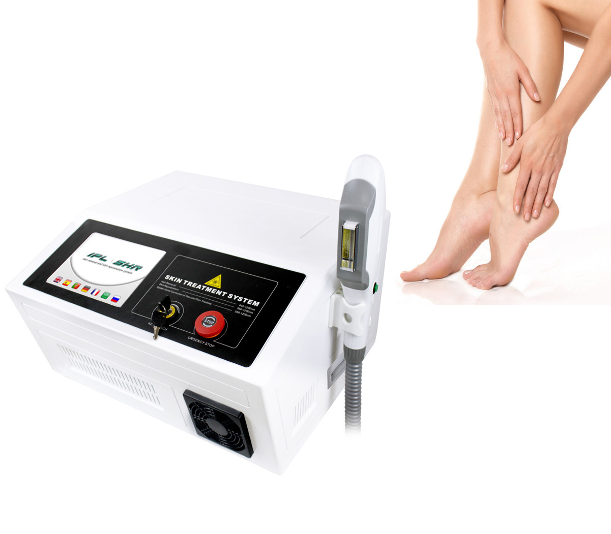 OEM Portable Alexandrite Epilation Painless Laser IPL SHR Hair Removal ...
